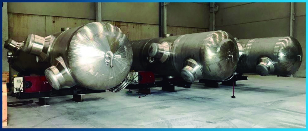 Ensa realizó con éxito las pruebas hidráulicas de los intercambiadores ...